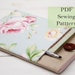 Basic Kindle Case Sewing Pattern How to Make Kindle Cover - Etsy