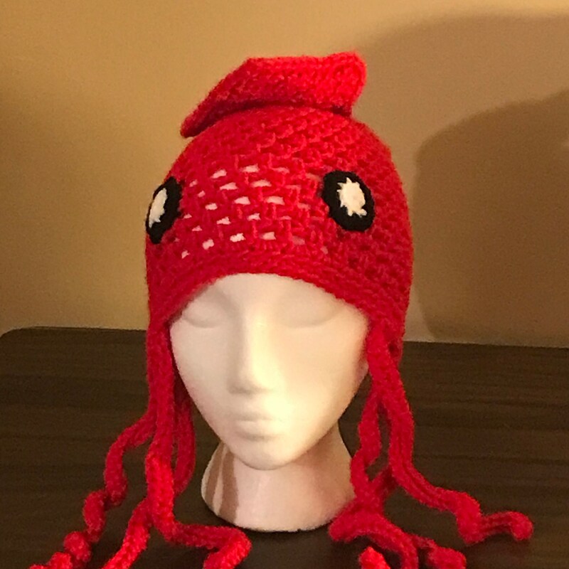 Squid Hat - Etsy