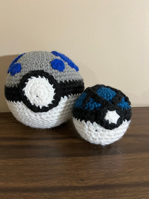 Crochet Amigurumi Pokeball Heavy and Net Specialty Set 5 - Etsy