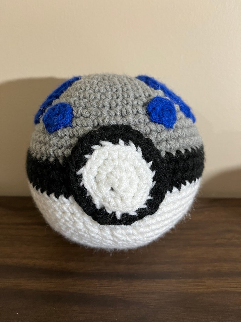 Crochet Amigurumi Pokeball Heavy and Net Specialty Set 5 - Etsy