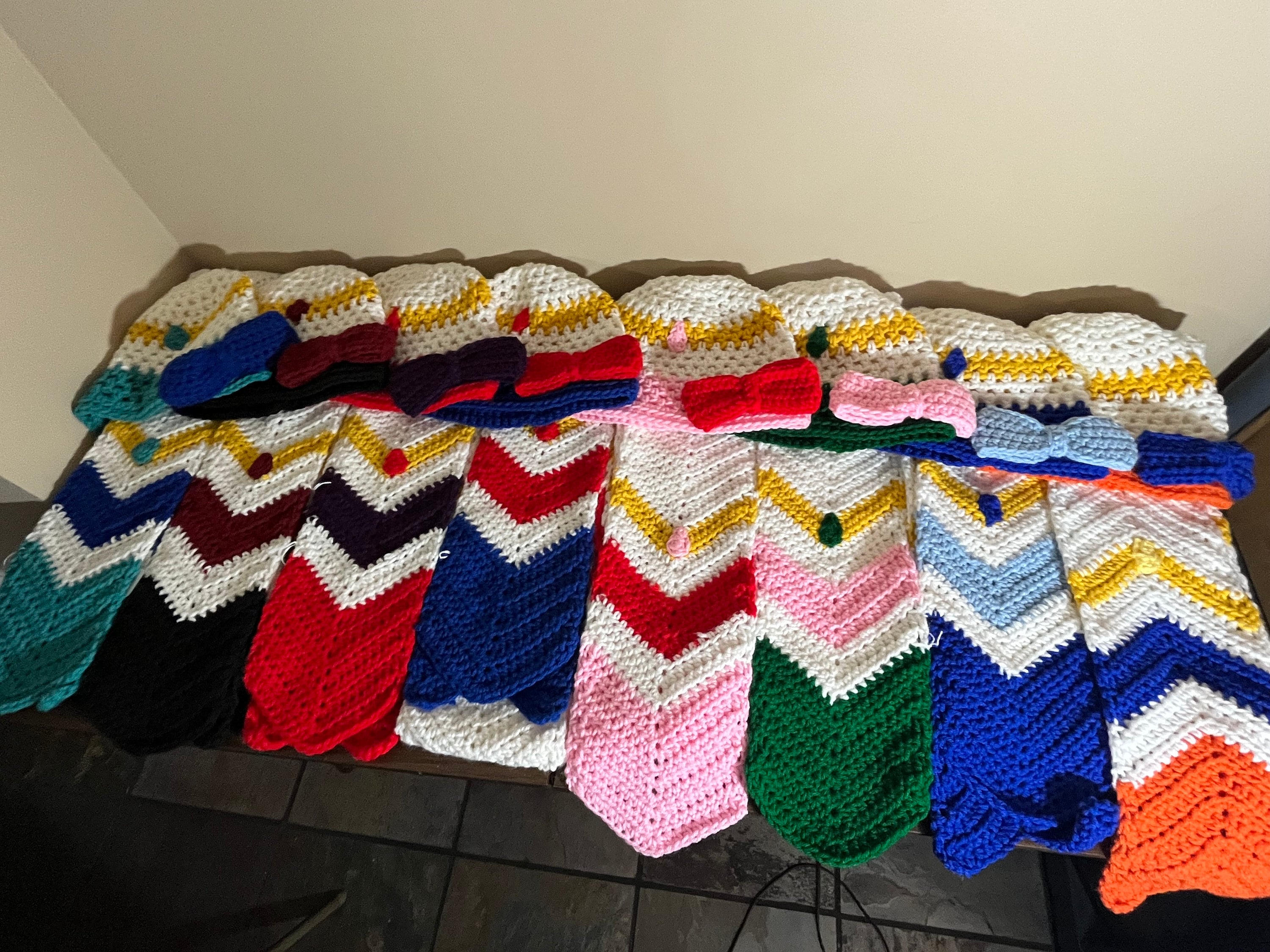 Crochet Sailor Moon Scarf and Hat Sets. - Etsy