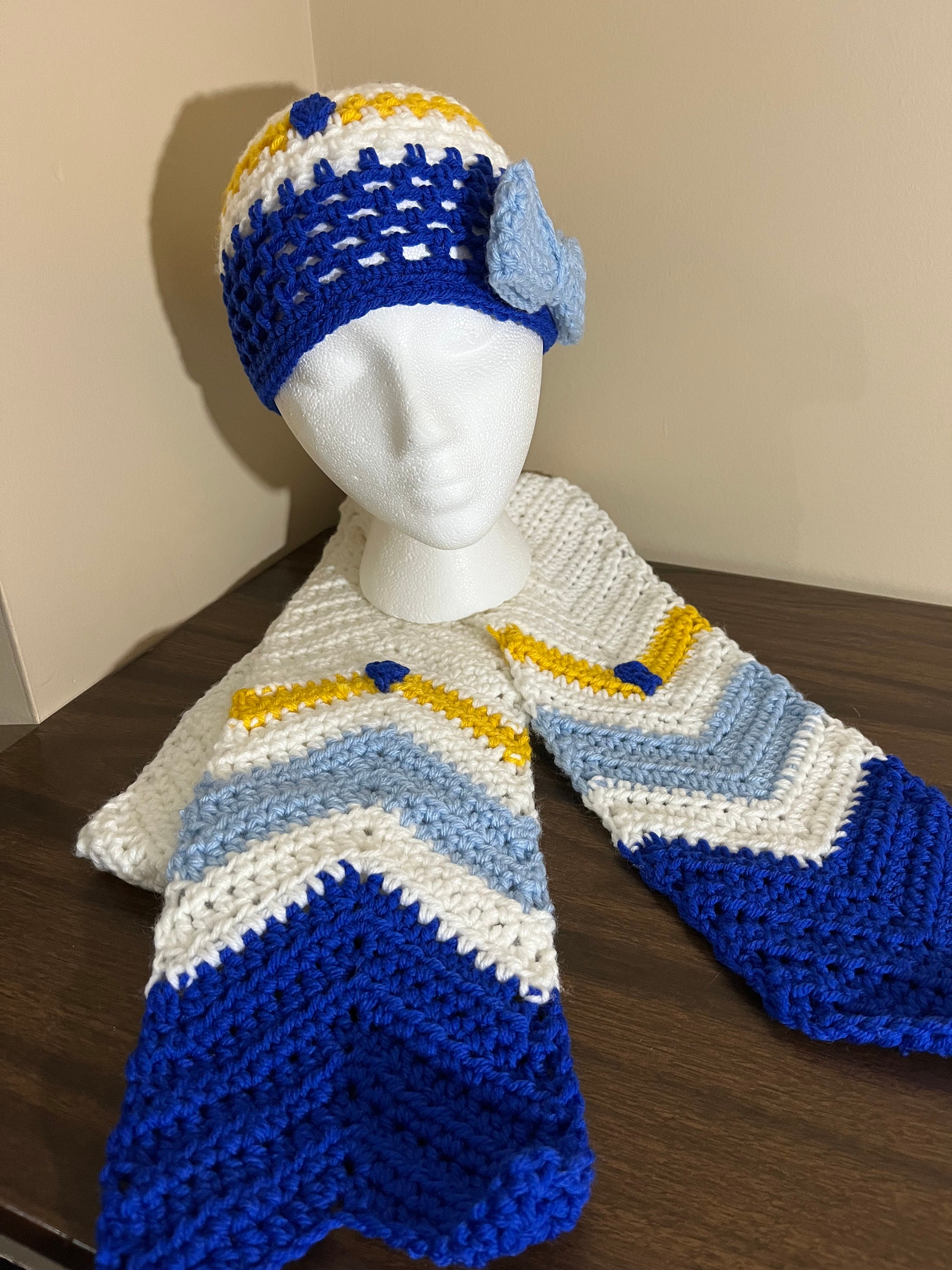 Crochet Sailor Moon Scarf and Hat Sets. - Etsy