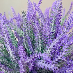 French Country-modern Farmhouse Faux Lavender Arrangement-rustic ...