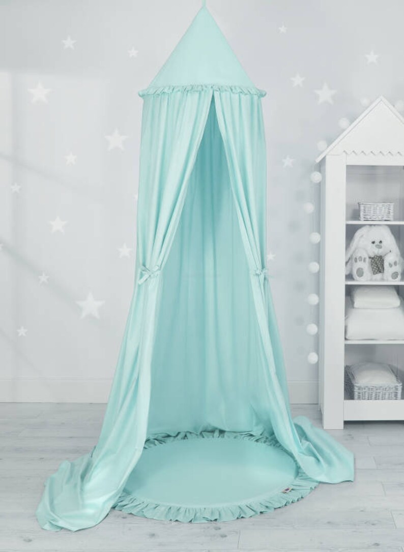 Cotton Canopy Crib Canopy Play Nursery Canopy Canopy With - Etsy
