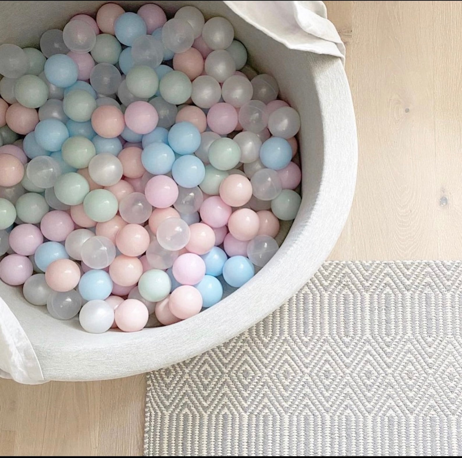 Set of Coloured Balls - Ball Pit, Ball Pit Kids, Ball Pit Toddler, Baby ...