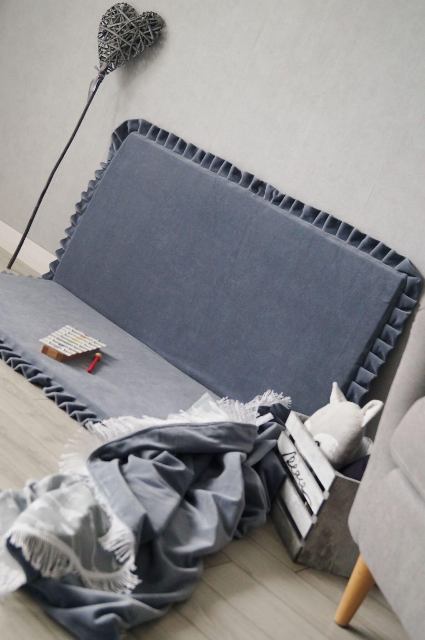 Large Velvet Foldable Play Mat Padded Play Mat Play Mat for | Etsy