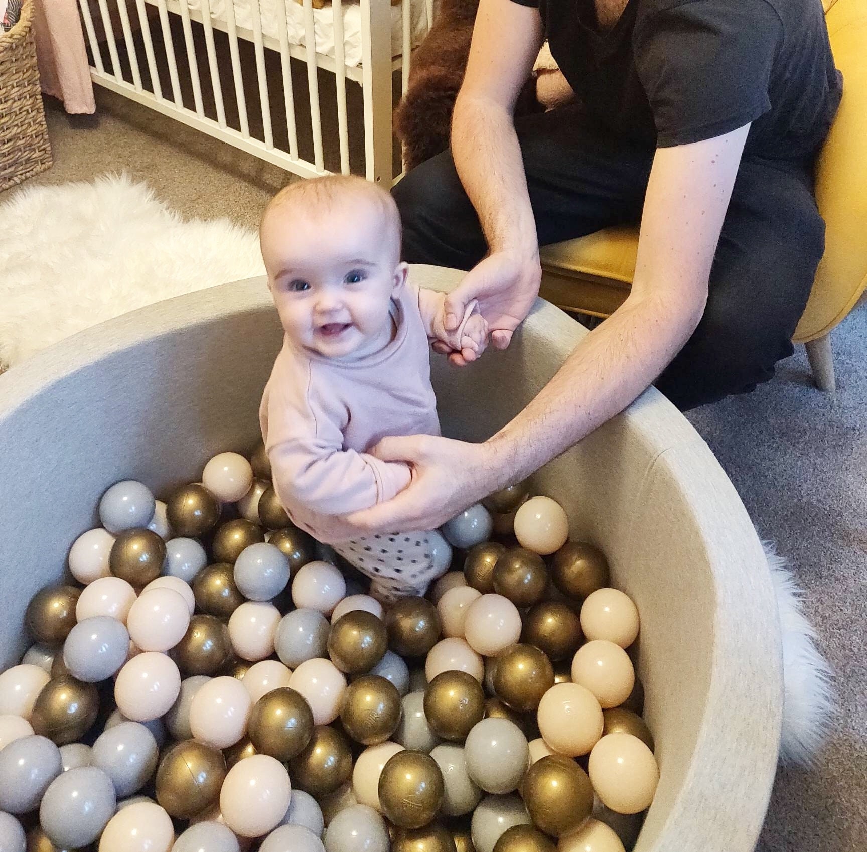 Ball Pit 200 Balls included Gray | Etsy