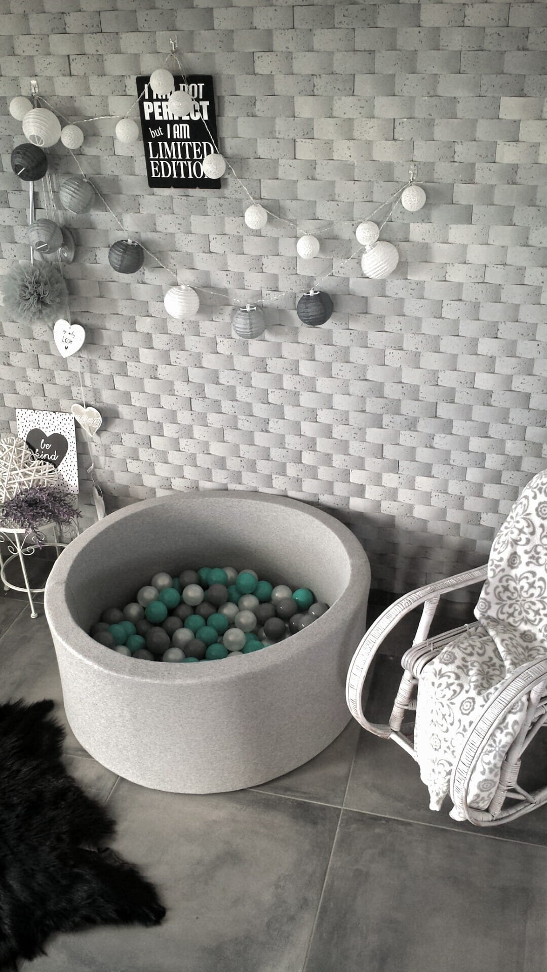 Ball Pit + 200 Balls Included - Gray - Etsy