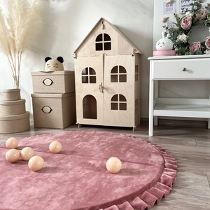 Velvet Foldable Play Mat | Padded Play Mat | Play Mat for Children ...