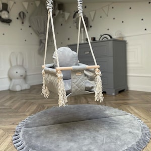 Velvet Foldable Play Mat | Padded Play Mat | Play Mat for Children ...