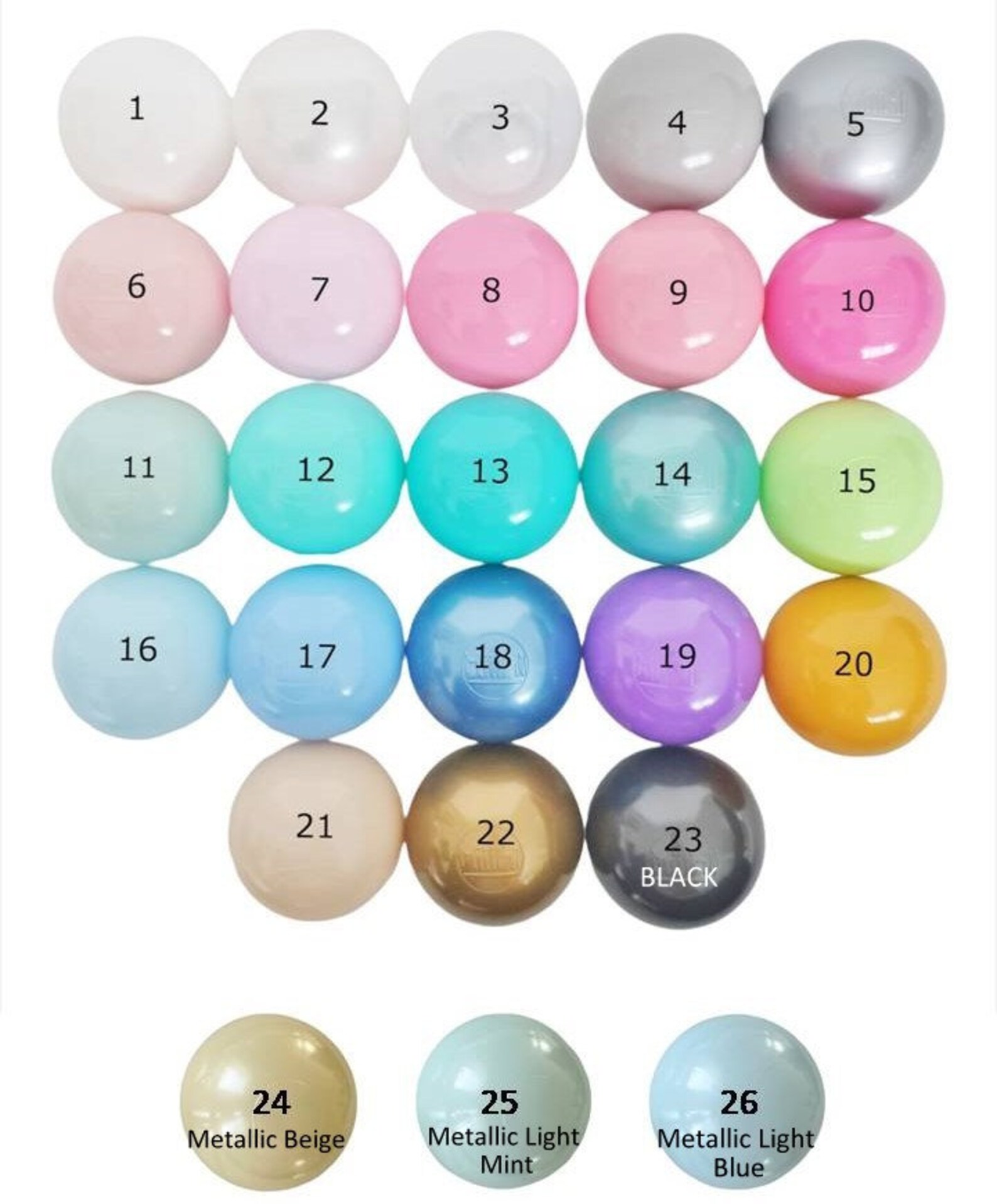 Large Round Ball Pit 300 Balls Included Gray Pink Pit - Etsy