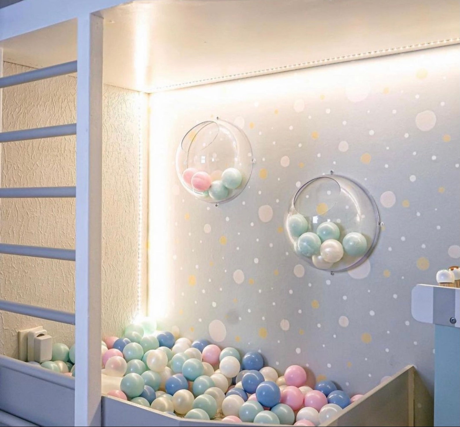 Set of Coloured Balls - Ball Pit, Ball Pit Kids, Ball Pit Toddler, Baby ...