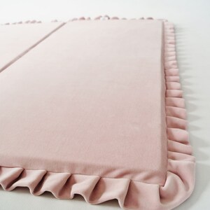 Large Velvet Foldable Play Mat, Padded Play Mat, Play Mat for Children ...