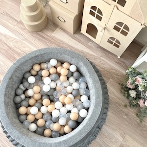 3000 Bulk Ball Pit Bals of Yur Choice | Set of Coloured Balls | Ball ...