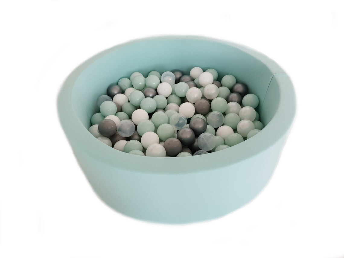Ball Pit - Mint + 300 Balls Included (colour of Your Choice) - Etsy