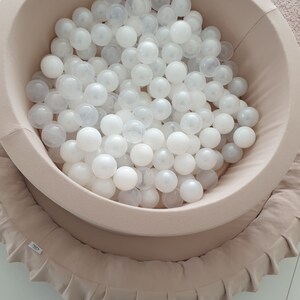 Beige Ball-pit Round +300 Balls Included - Etsy