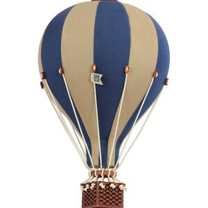 Navy Blue Beige Decorative Balloon Hot Air Balloon - Etsy