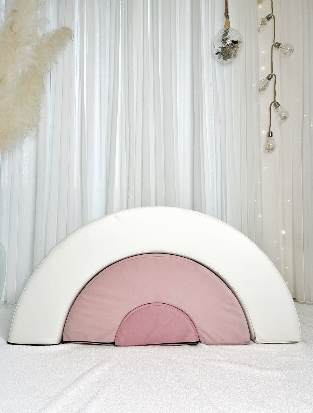 Soft Playset Rainbow | Foam Climbing Rainbow Bridge | Indoor Soft ...