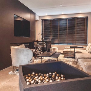 Large Square Ball Pit 400 Balls Included Gray, Pit Ball Kids, Pit Ball ...