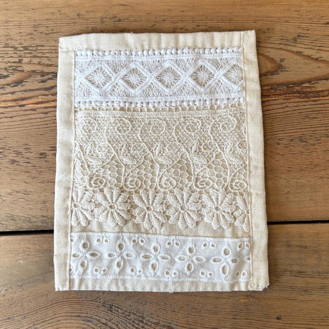 Miniature Lace Blanket: Vintage Inspired Dollhouse Bedding - Etsy