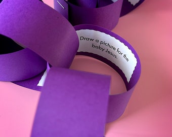 Printable 3D Good Deeds Advent Display Set Preparation Baby Jesus ...