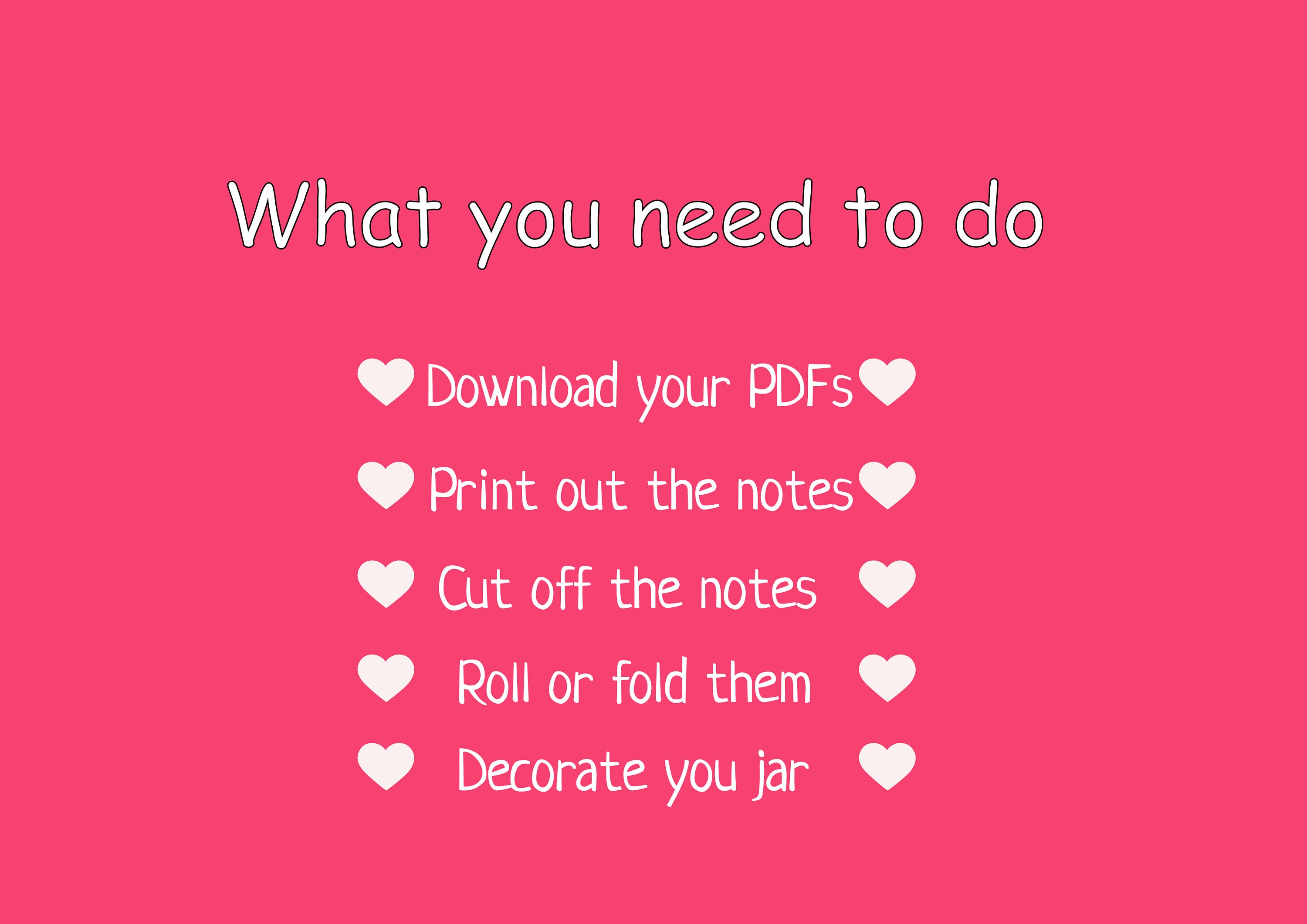100 Love Notes PDF, 100 Days of Love Notes Cards, Valentine’s Day Notes ...