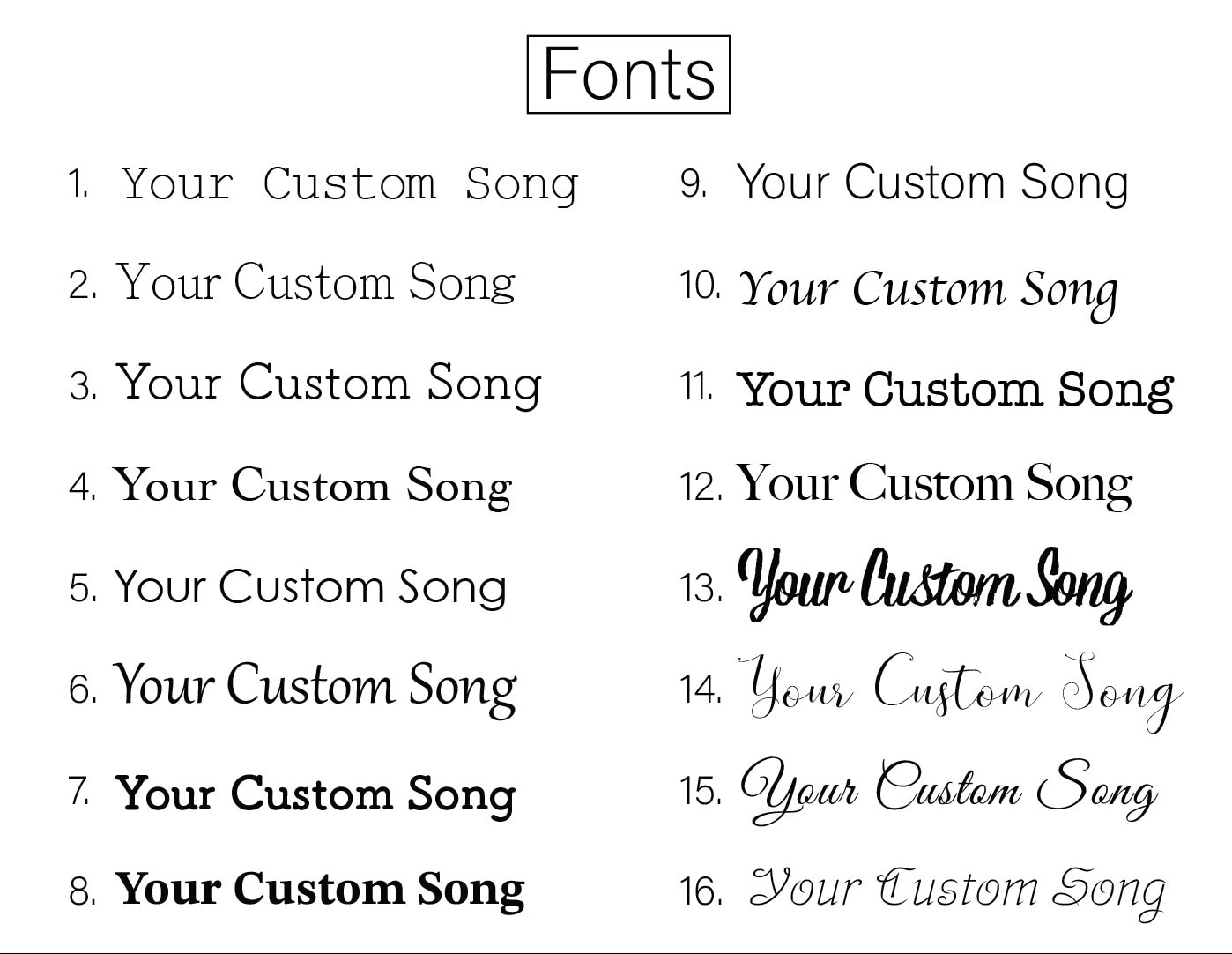 Printable Custom Music Sheet Custom Song Anniversary Gift - Etsy