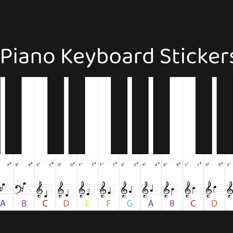 Piano Svg Stickers - Etsy