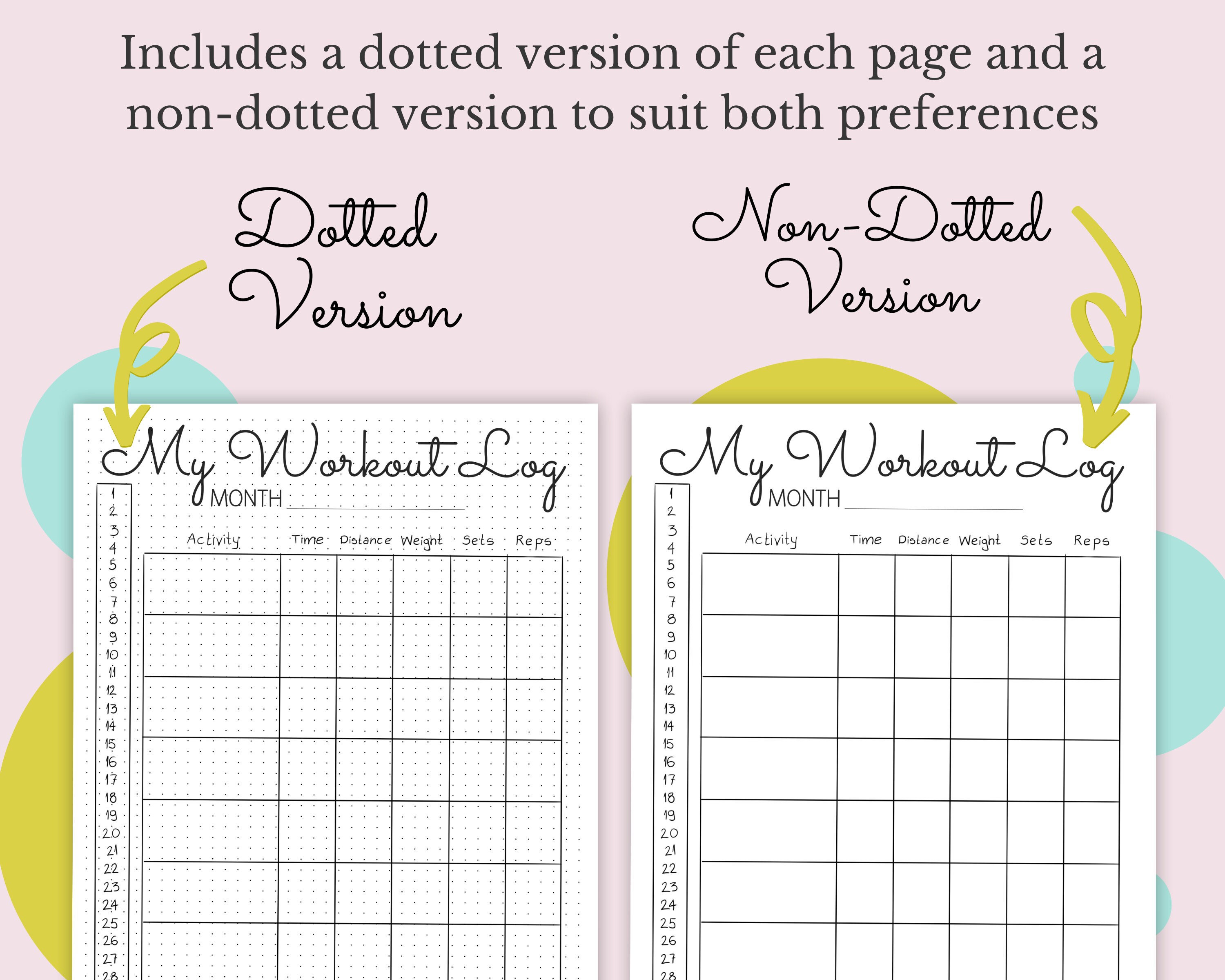 Bullet Planner Goal Setting & Habit Tracking Printables - Etsy