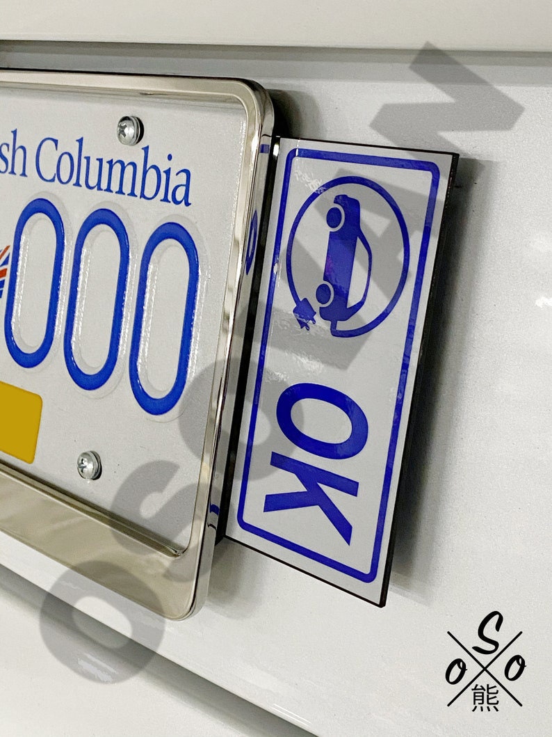 HOV "ok Sticker" Mounting Bracket - Etsy