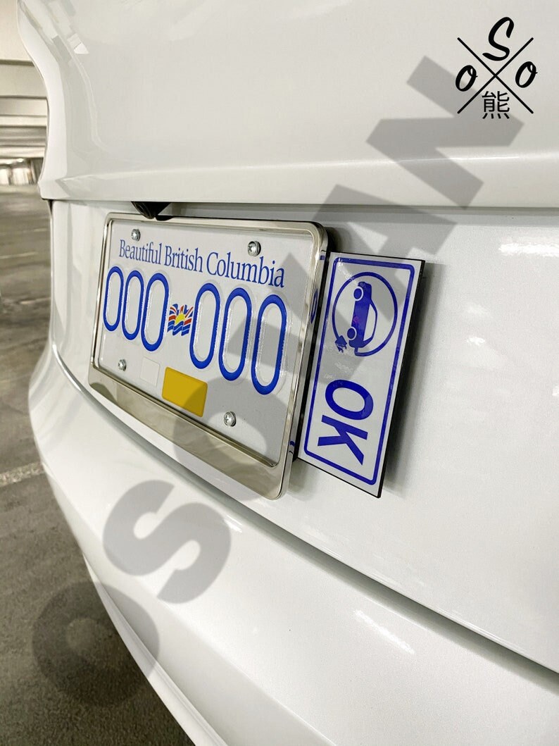 HOV "ok Sticker" Mounting Bracket - Etsy