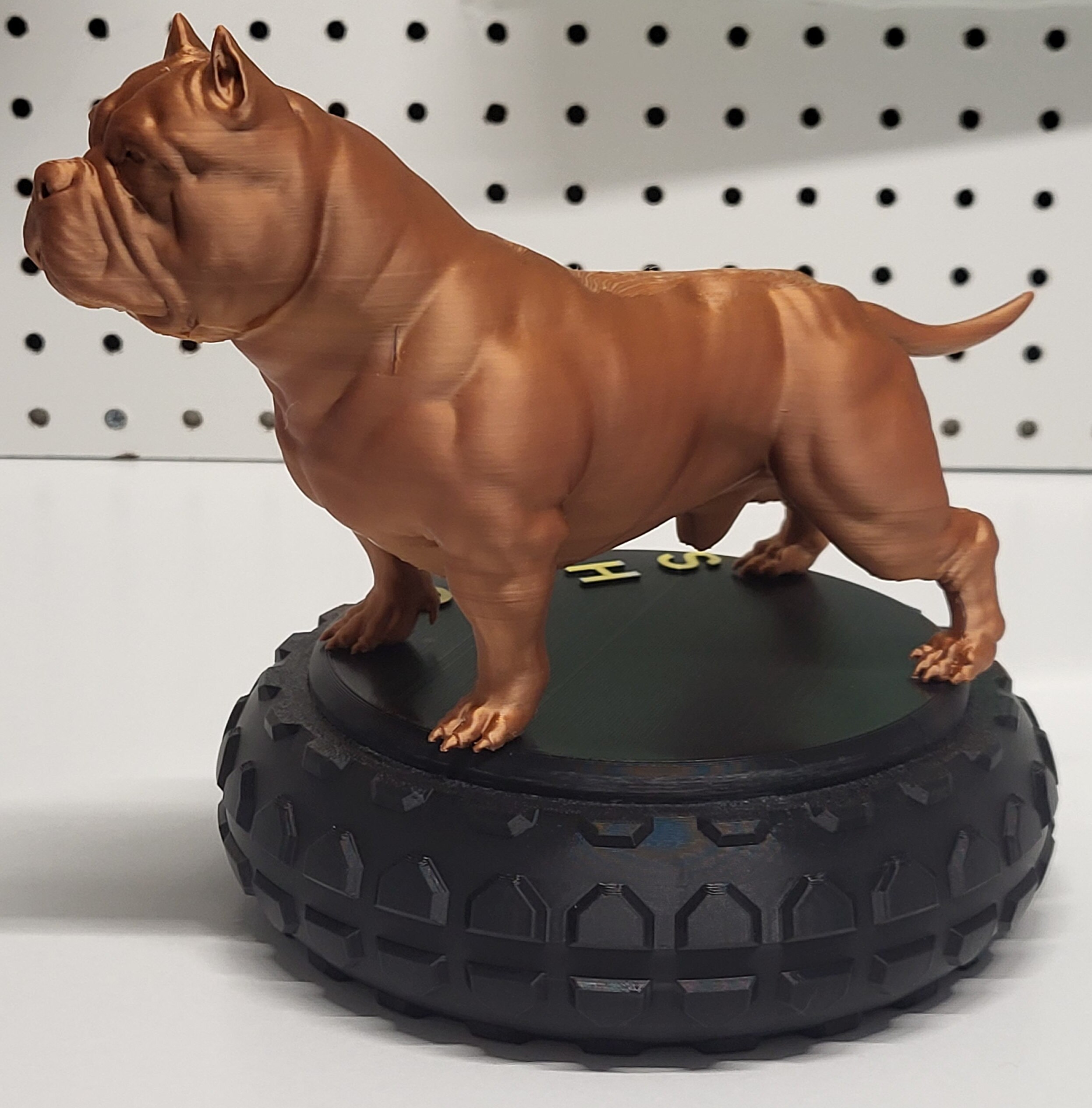 American Bully on Stand - Etsy