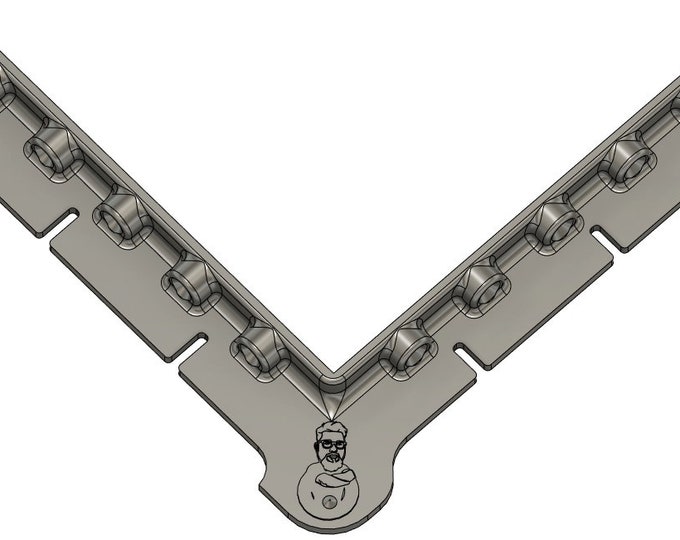 CNC Wasteboard Corner Clamp With Retaining Spike Options - Etsy