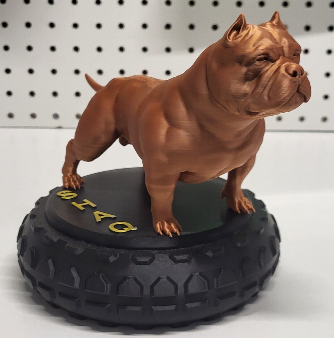 American Bully on Stand - Etsy