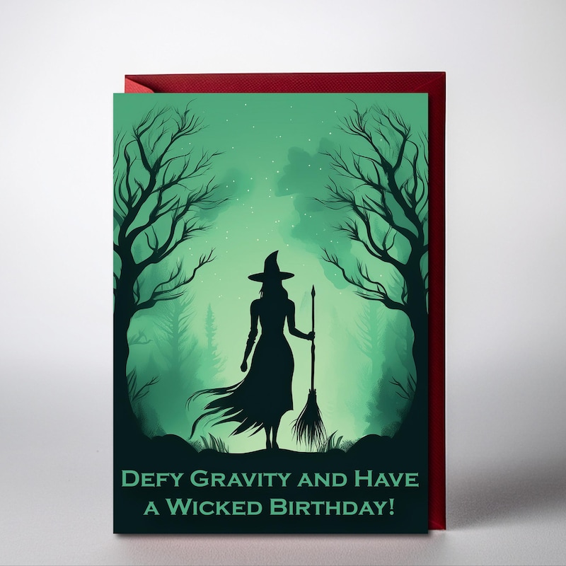 Wicked Birthday Card - Etsy