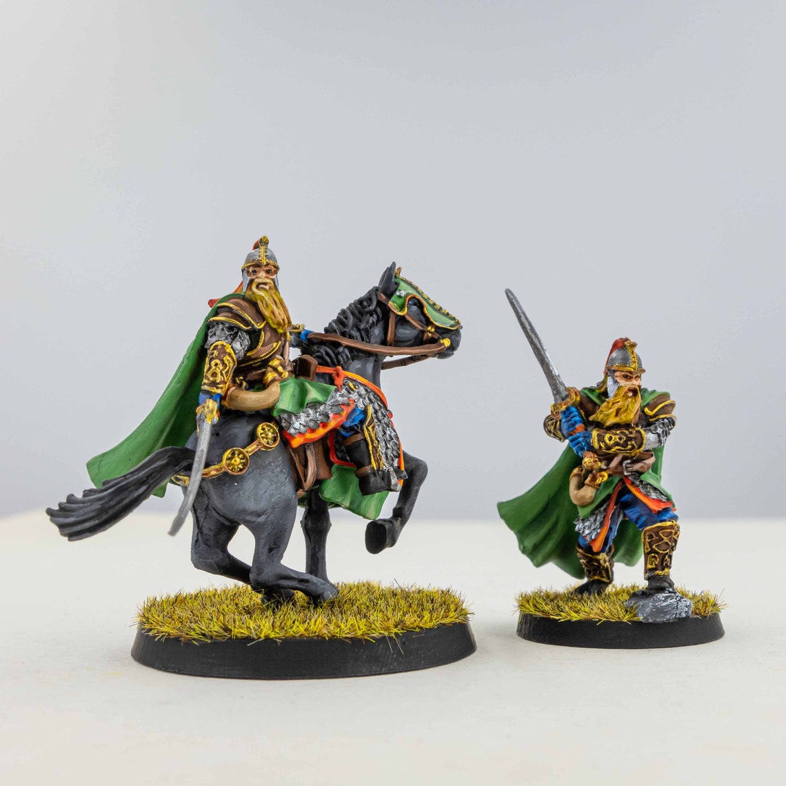 Helm Hammerhand Foot and Mounted 2 Miniatures Painted - Etsy