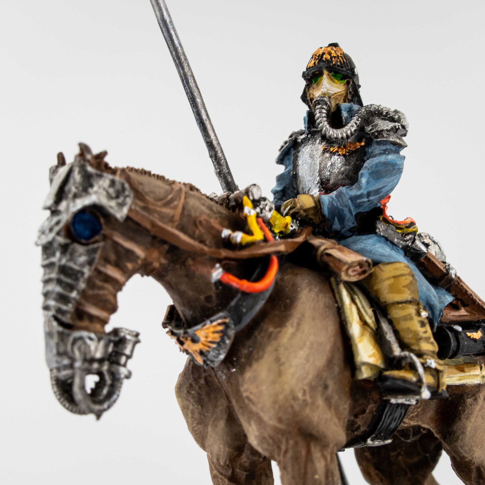 Death Korps of Krieg Death Rider 1 / Ridemaster Painted - Etsy