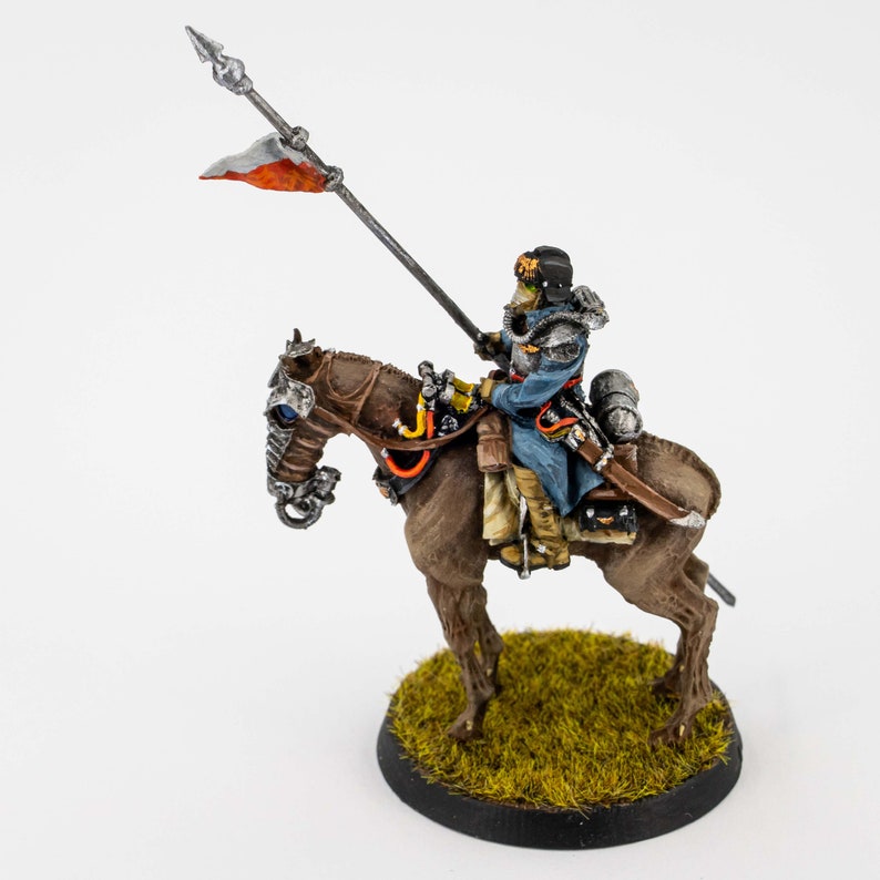 Death Korps of Krieg Death Rider 1 / Ridemaster Painted - Etsy