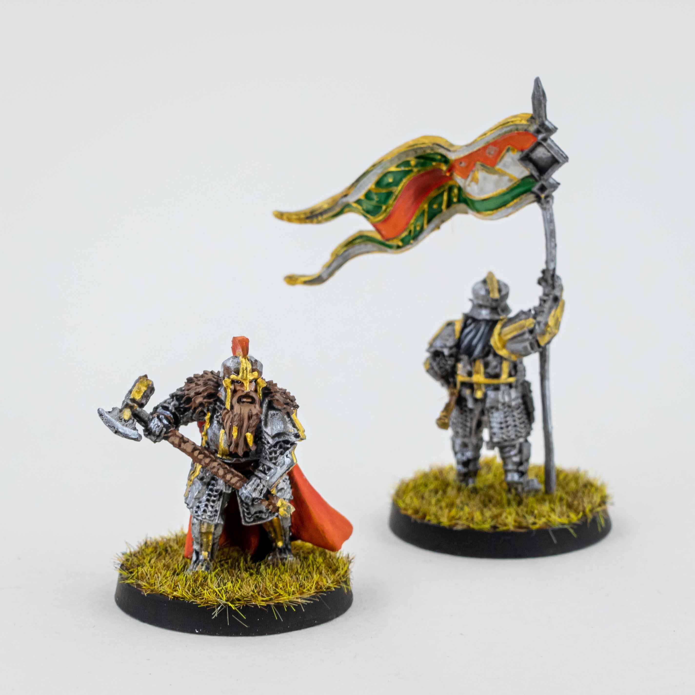 Iron Hills Dwarf Command With Mattocks Painted - Etsy