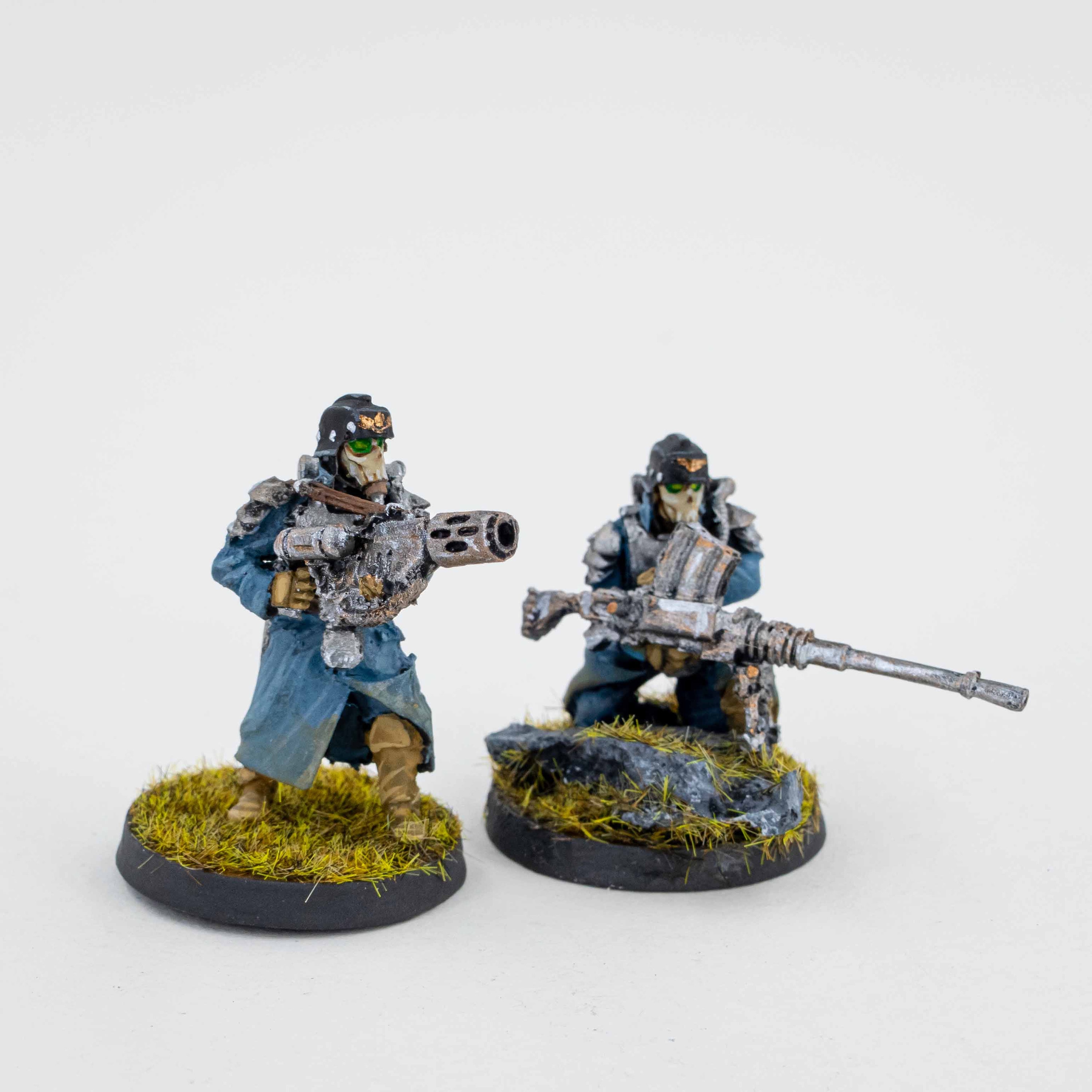 Death Korps of Krieg Grenadier Heavy Stubber y Meltagun (2 miniaturas ...
