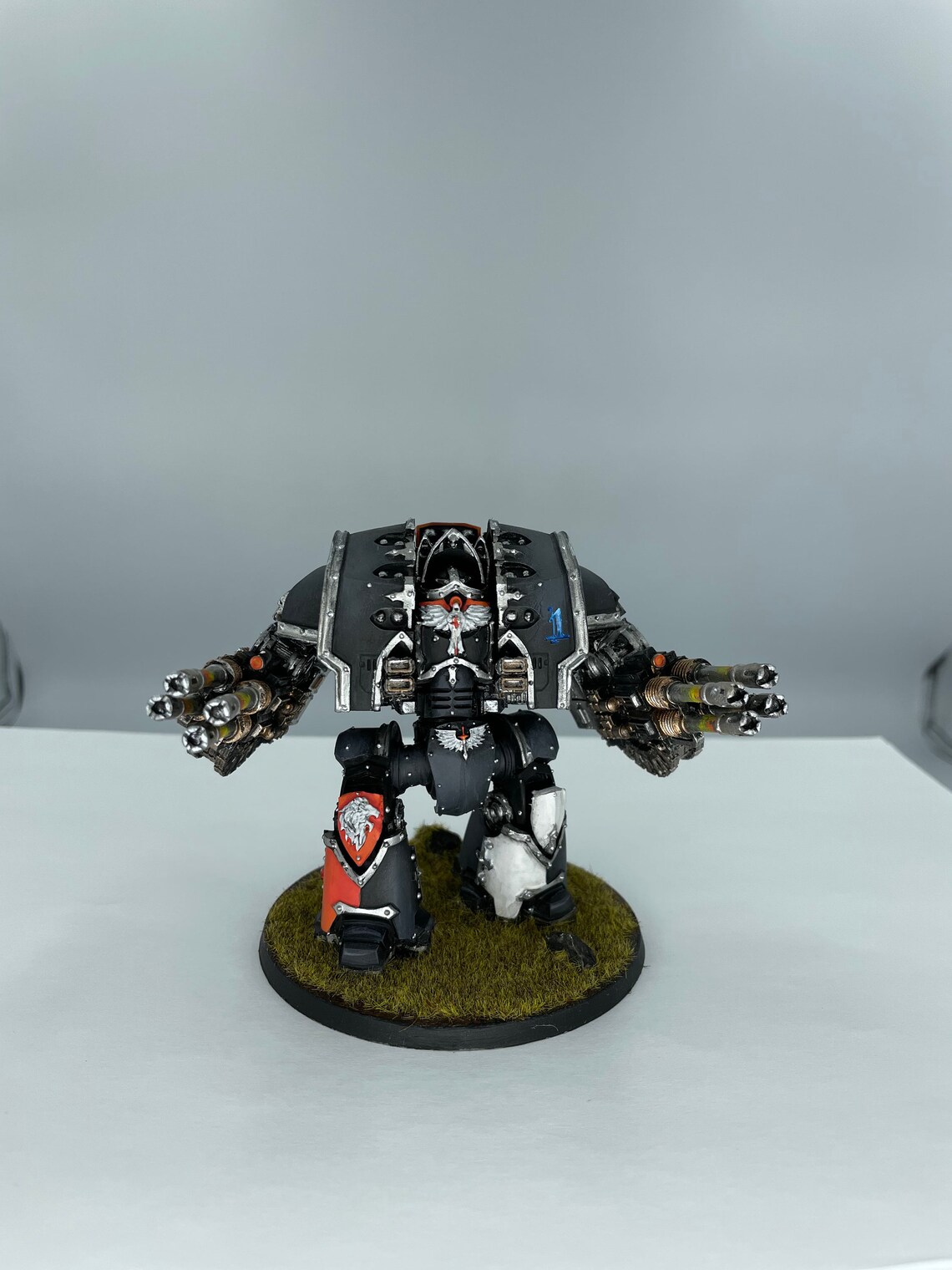 Dark Angels Legion Leviathan Pattern Siege Dreadnought Painted 40k - Etsy