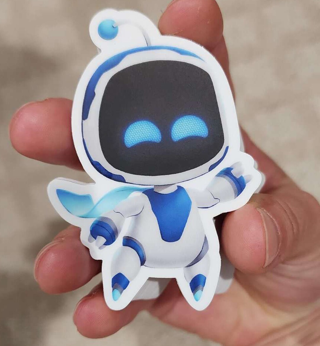 Astro's Playroom Bot Sticker - Etsy
