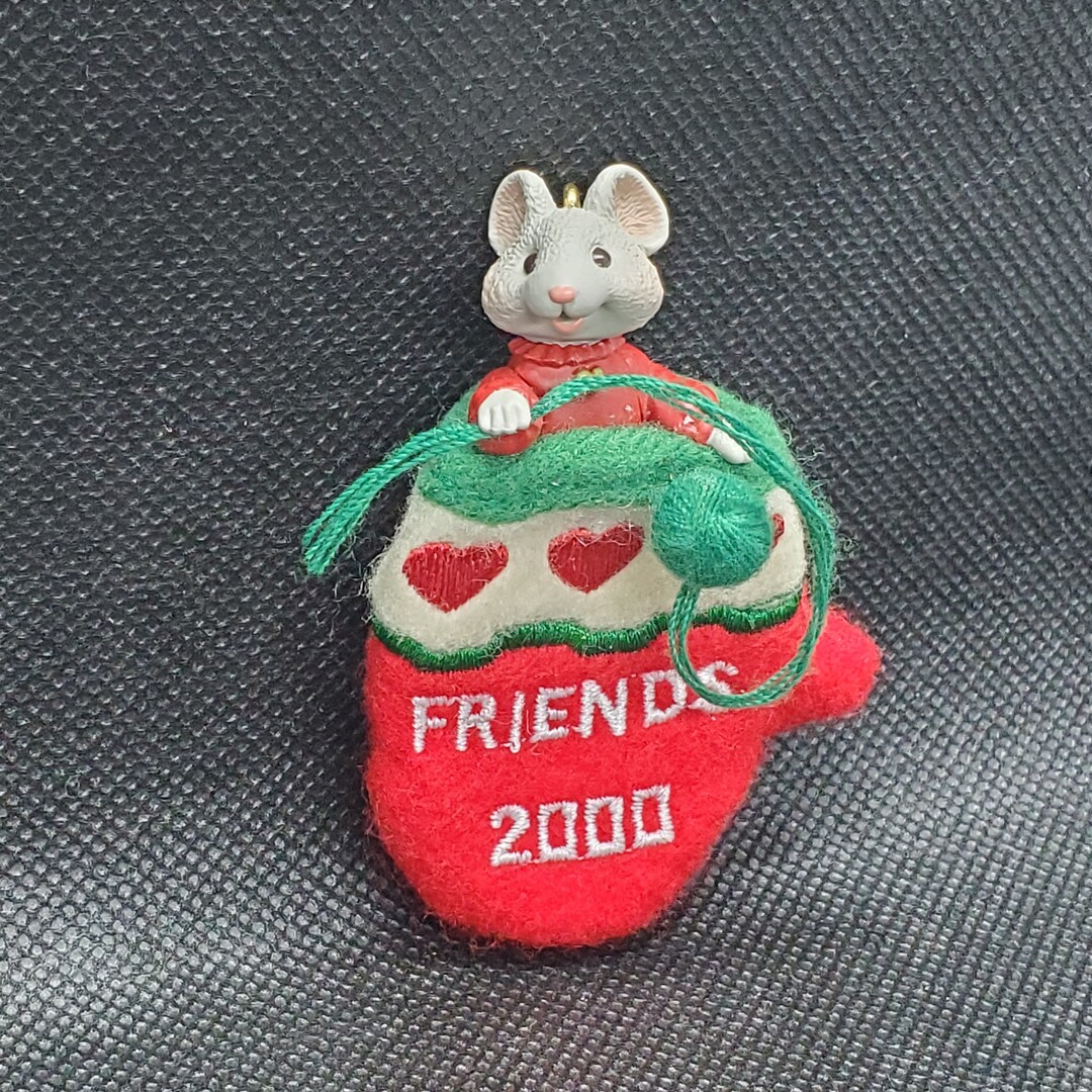 Hallmark Keepsake Mouse Mitten Christmas Ornament - Etsy