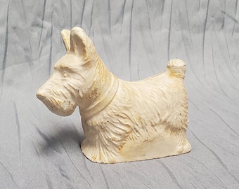1940s Vintage Chalkware Scottie Dog Nightlight Lamp - Etsy