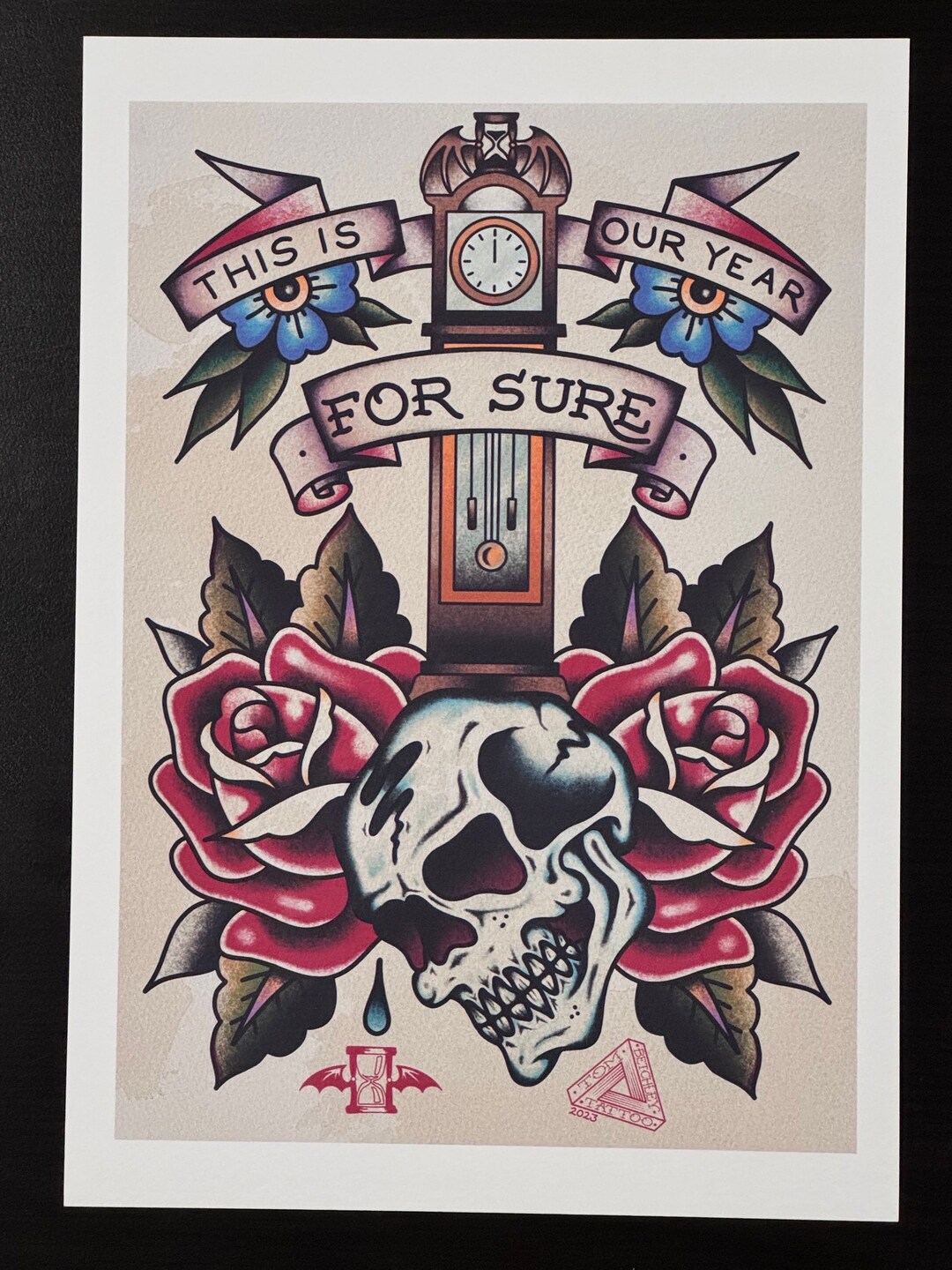 The Lawrence Arms “100 Resolutions” Inspired A4 High Quality Tattoo ...