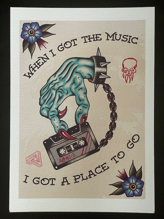 Go Radio Tattoo
