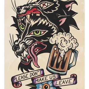 NOFX FULL SET of 8 A4 High Quality Tattoo Flash Style Prints - Etsy