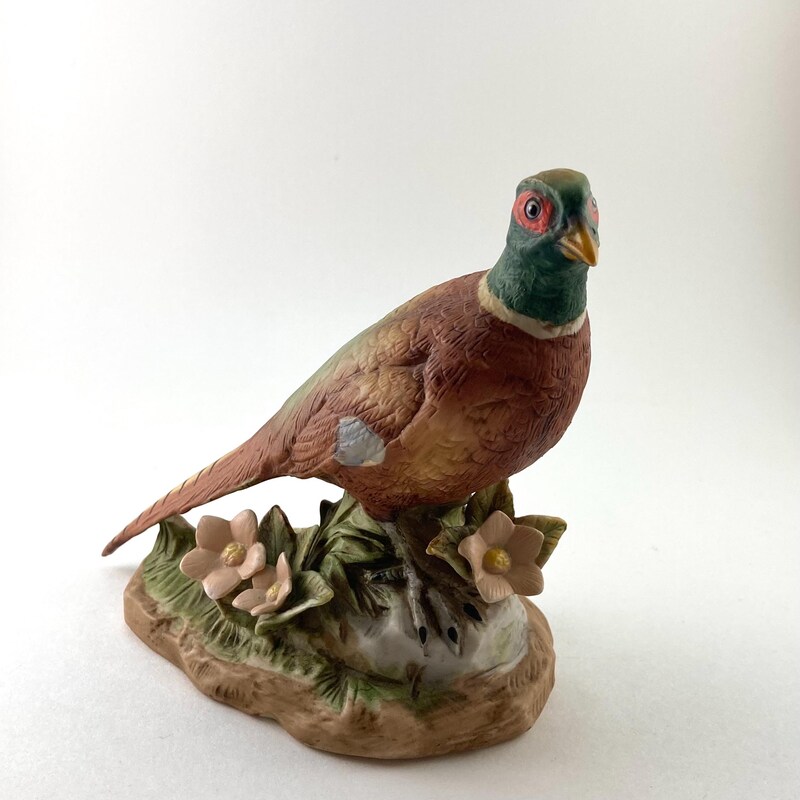 Ceramic Pheasant Figurine - Etsy