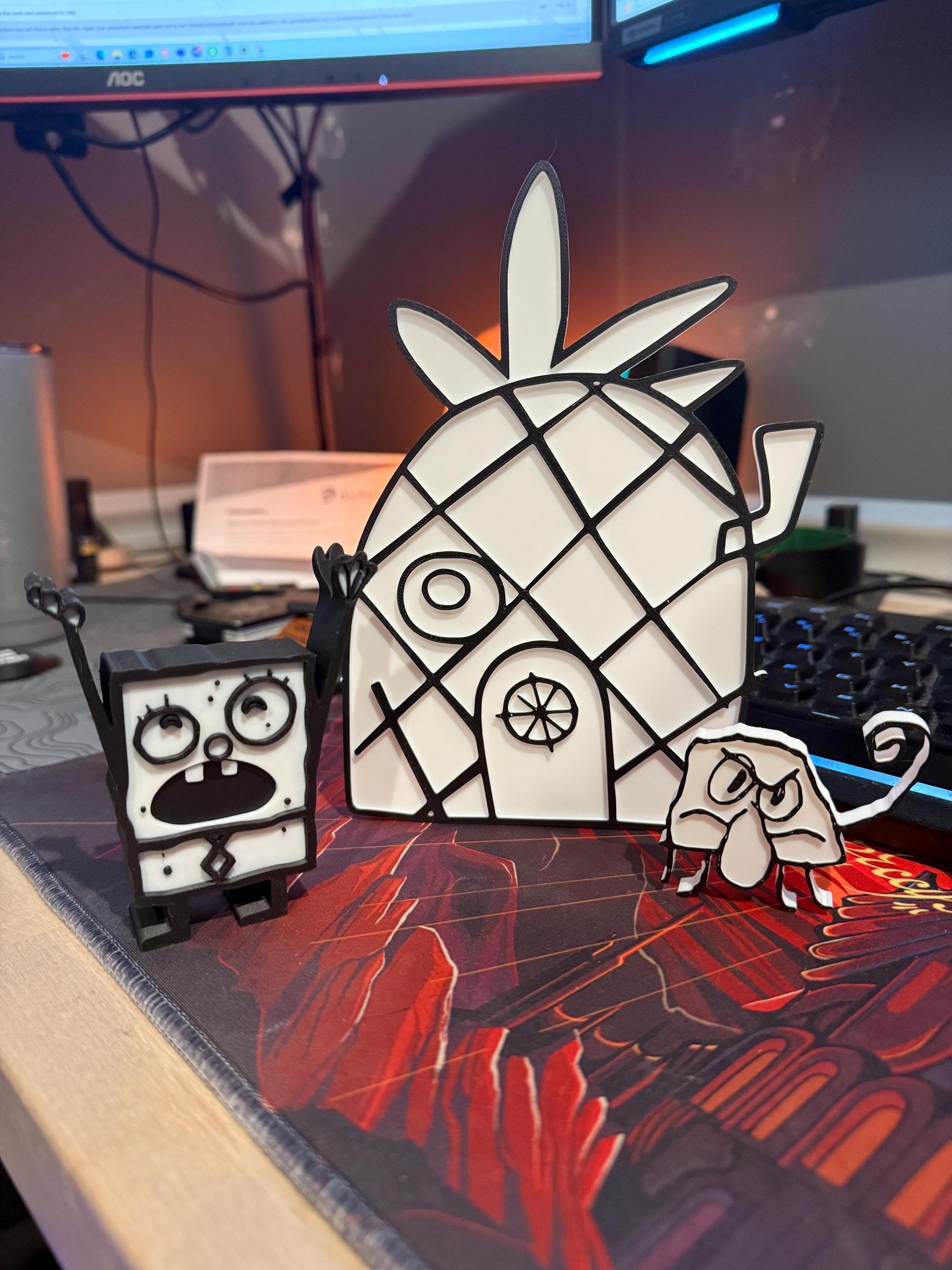 Doodlebob Pencil Holder | 3D Print | Desk Toy | Accessory | Doodle ...