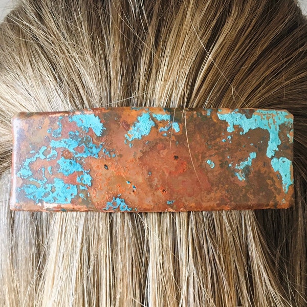 Wooden Hair Barrette - Etsy